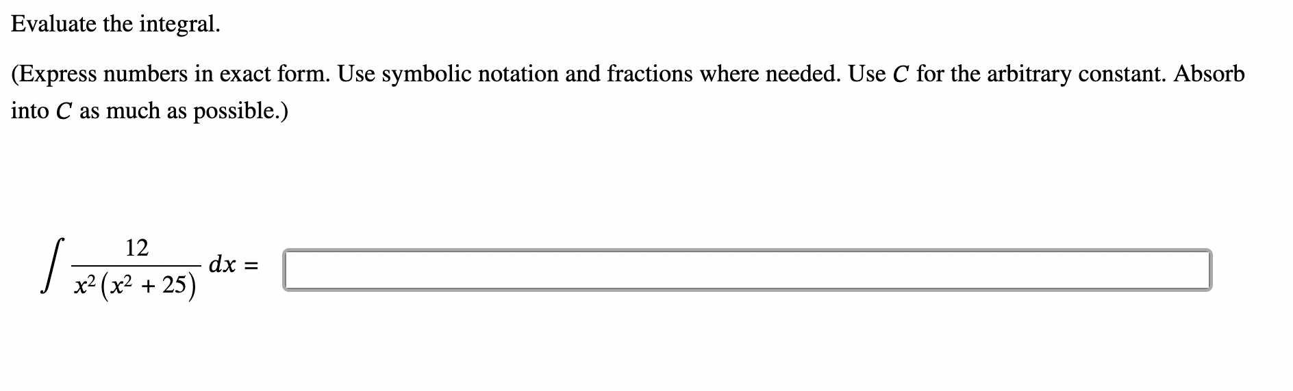 Solved Evaluate the integral.(Express numbers in exact form. | Chegg.com