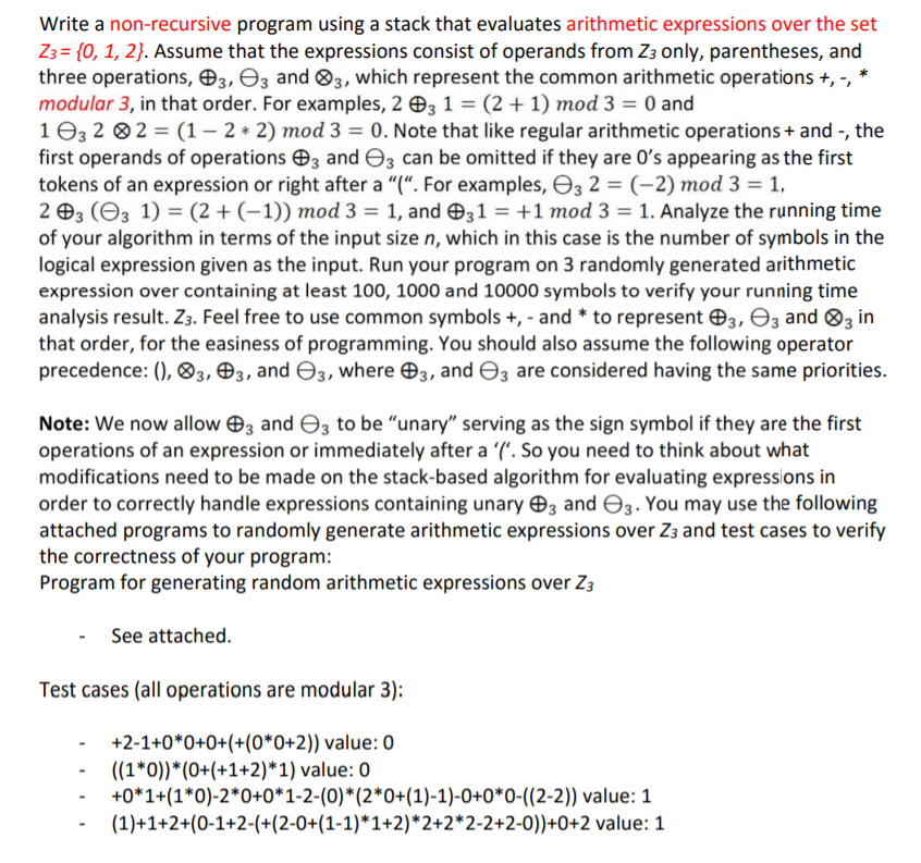 Solved Please use the JAVA code attached as an input to the | Chegg.com