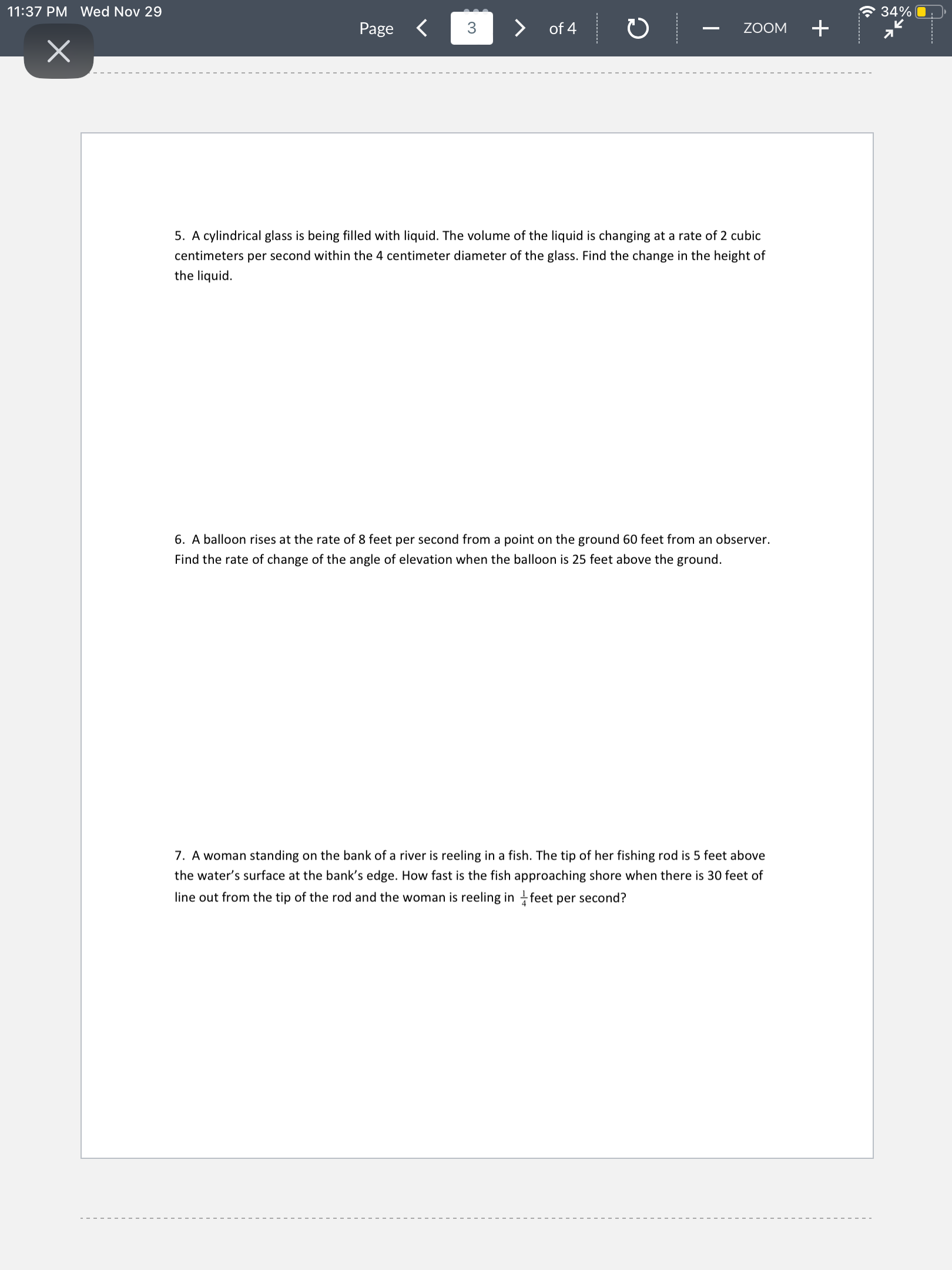 Solved Calculus Implicit Differentiation Related rates Find | Chegg.com