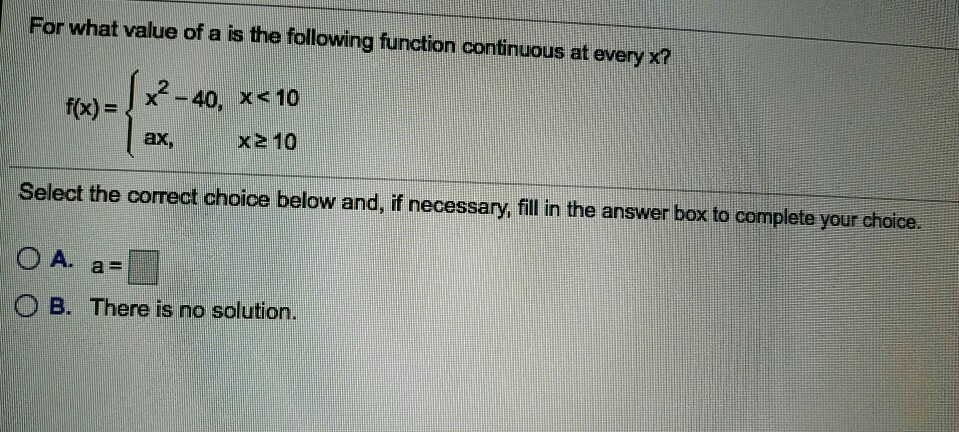 Solved Consider the following function and answer the | Chegg.com