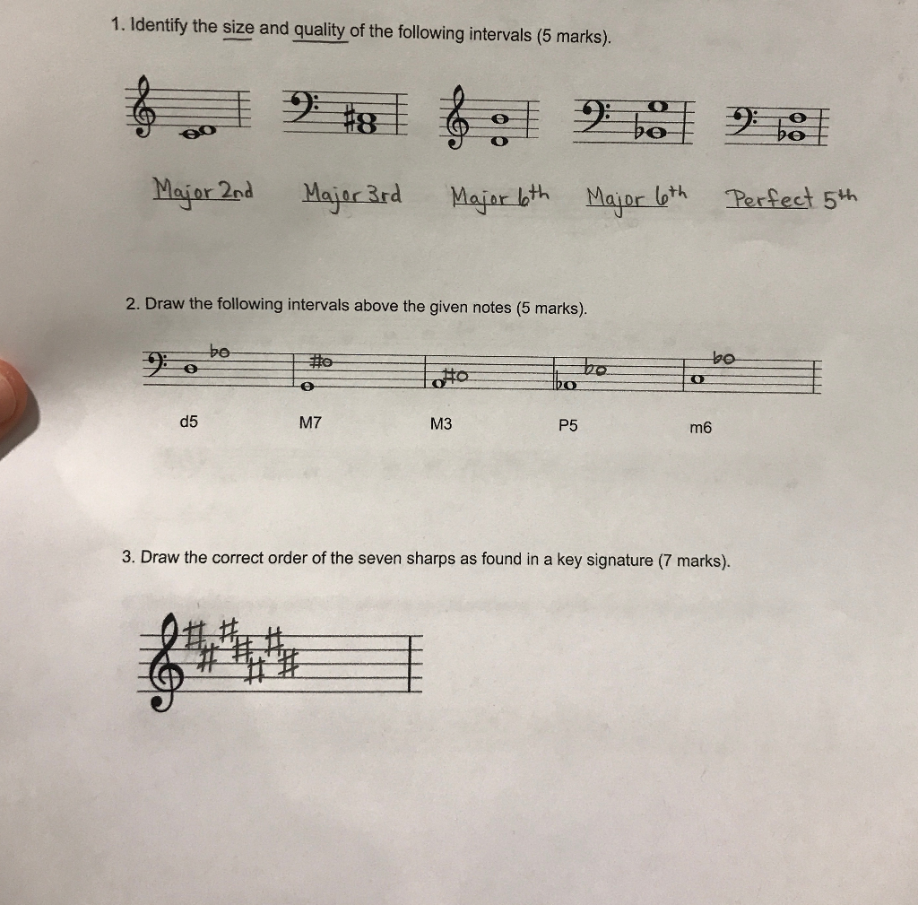 1. Identify the size and quality of the following | Chegg.com