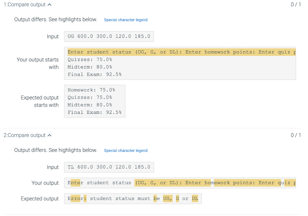 Solved Program Specifications Write a program to calculate a | Chegg.com