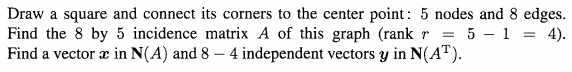 Solved Draw a square and connect its corners to the center | Chegg.com