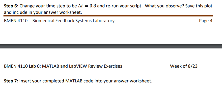 Solved clc clear all close all f=@(t,y) 1-2*y; | Chegg.com