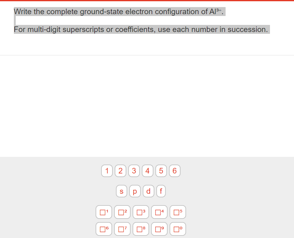 Solved Write the complete ground-state electron | Chegg.com