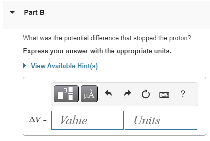 Solved A proton with an initial speed of 8.50×105 m/s is | Chegg.com