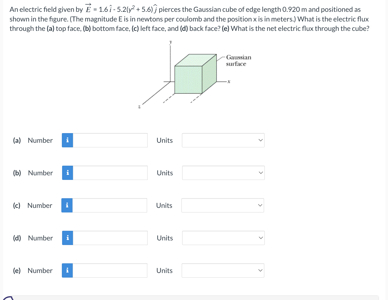 Solved An ﻿electric field given by | Chegg.com