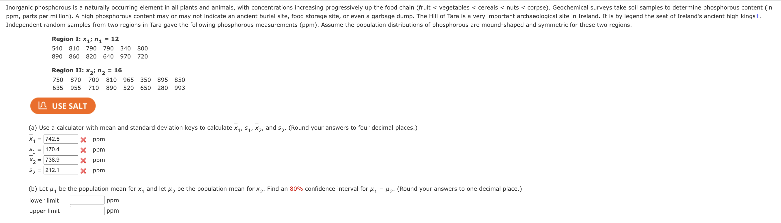 Solved distribution of phosphorous is mound-shaped and | Chegg.com