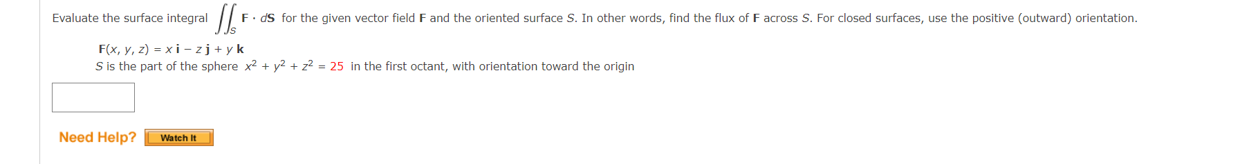 Solved Evaluate the surface integral | Chegg.com