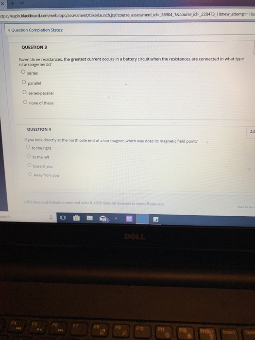 Solved Question Completion Status: QUESTION 5 The ohm is | Chegg.com