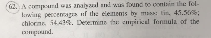 Solved 32 Calculate The Number Of Moles Of The Indicated