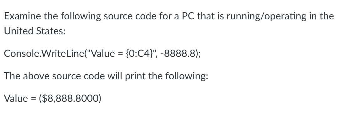 Solved Examine the following source code for a PC that is | Chegg.com