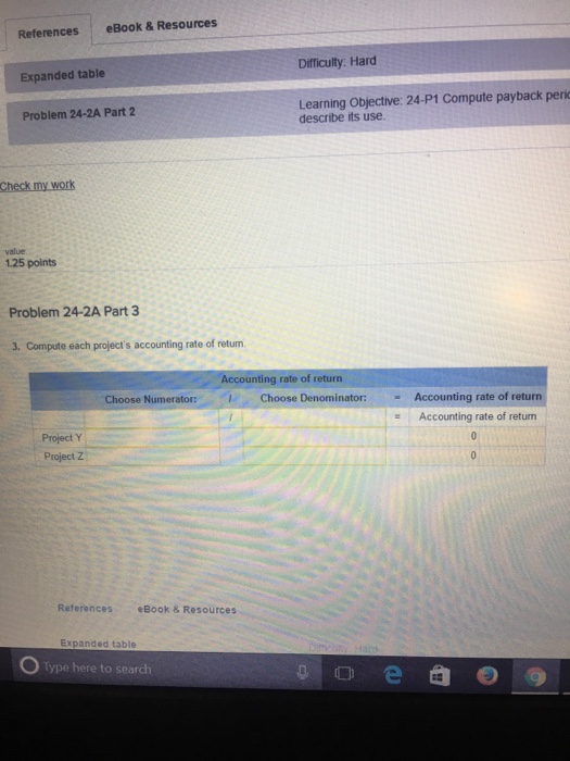 Solved ACCOU Quest Problem 24-2A Analysis and computation of | Chegg.com