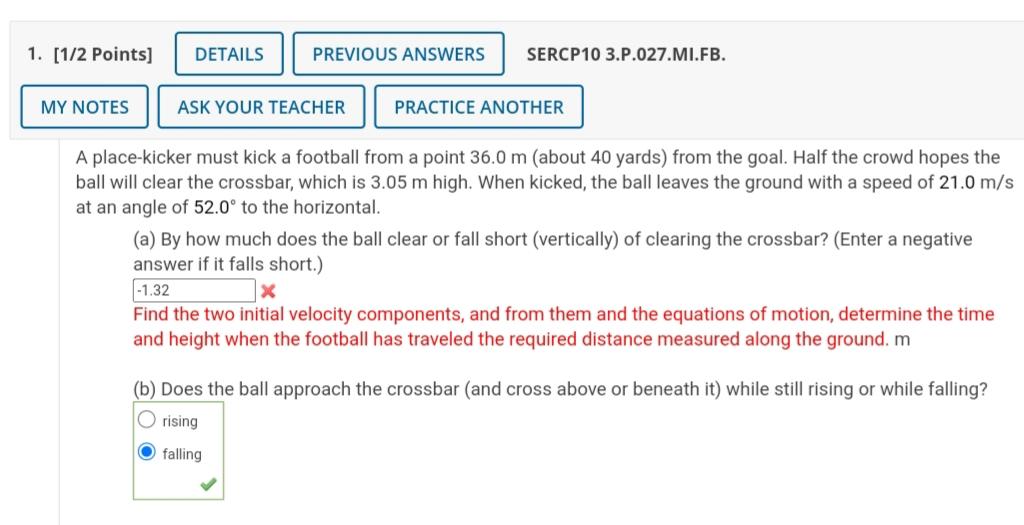 Solved 1 1 2 Points Details Previous Answers Sercp10