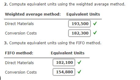 Solved 1. Prepare a physical flow schedule.2. Compute | Chegg.com
