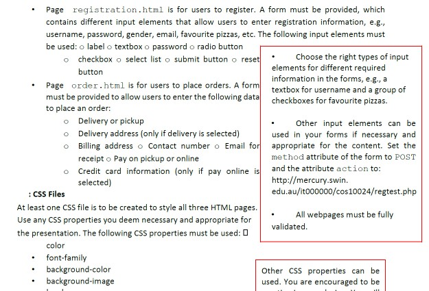 Solved Requirements and Specifications The assignment | Chegg.com