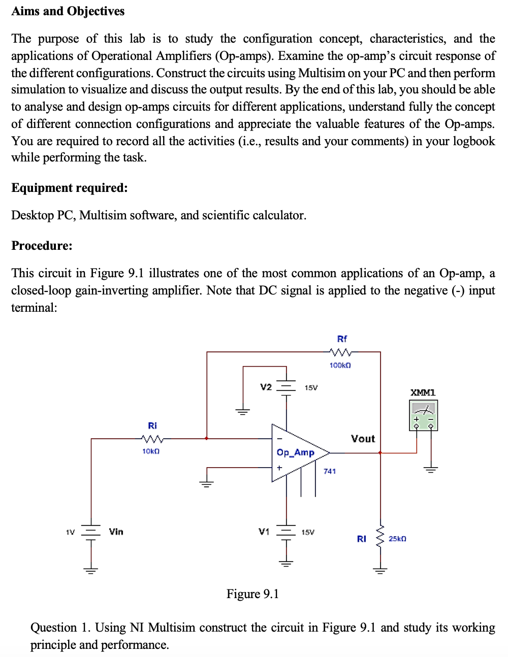 Solved Aims and Objectives The purpose of this lab is to | Chegg.com