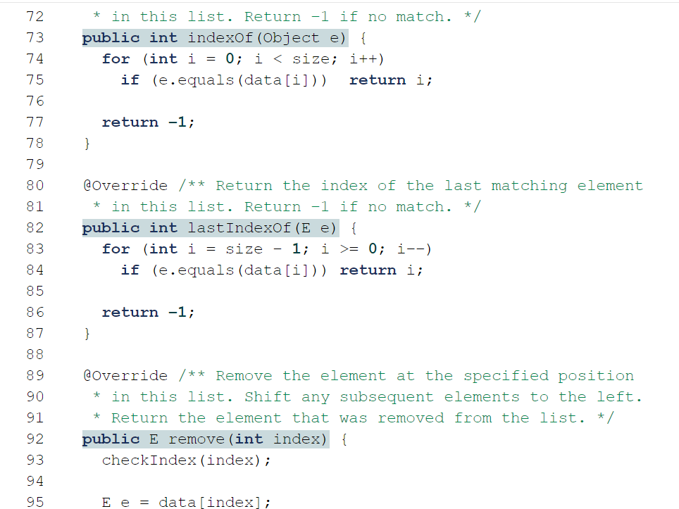 Solved // Move the elements to the right after the specified | Chegg.com