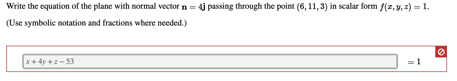 Solved Write the equation of the plane with normal vector n | Chegg.com