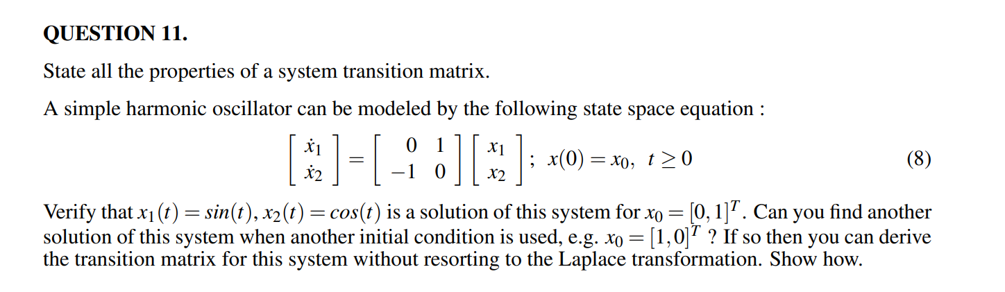 Solved State all the properties of a system transition | Chegg.com