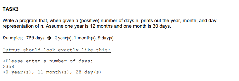 Solved Task3 Write A Program That When Given A Positive 6939