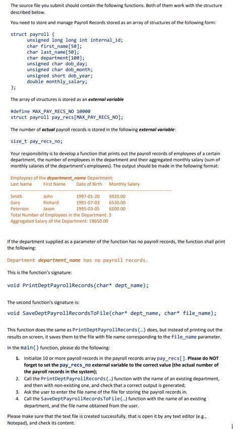 Solved Write in C language in Visual Studio 2019 No sprintf | Chegg.com