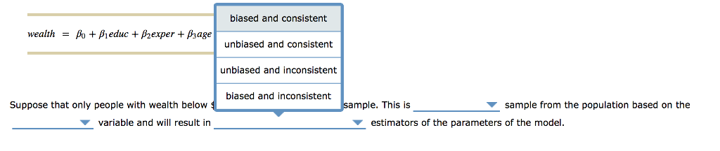 Solved 6. Missing data, nonrandom samples, and outlying | Chegg.com