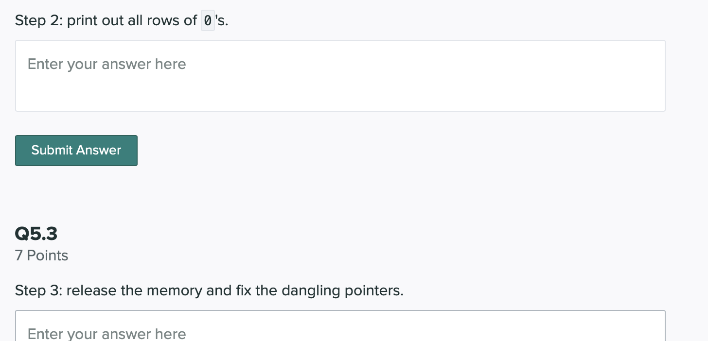 Solved Write code fragments that will use dynamic memory to | Chegg.com Solved Write code fragments that will use dynamic memory to | Chegg.com