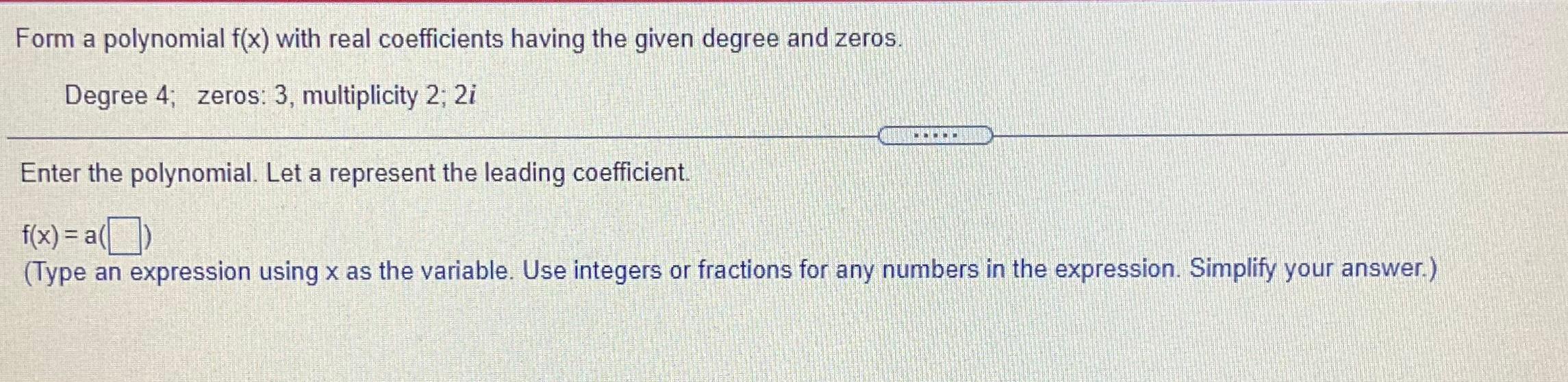 Solved This is a Algebra math question. If you can please | Chegg.com
