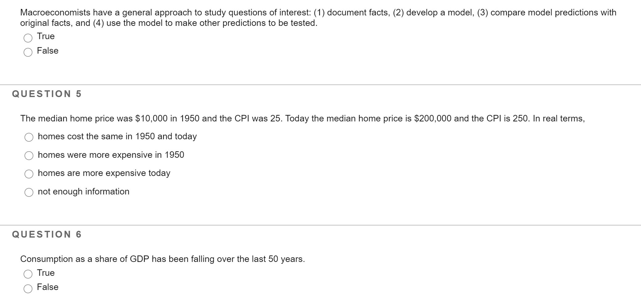 Solved Macroeconomists have a general approach to study | Chegg.com