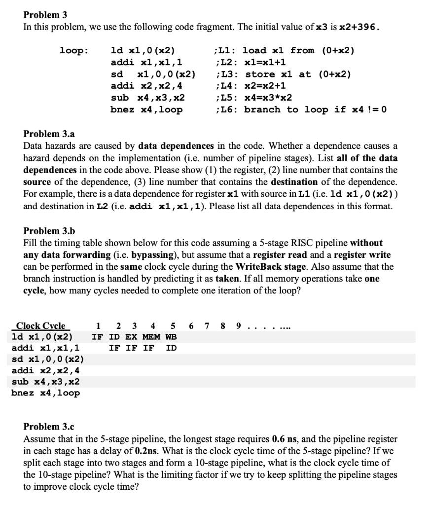 Problem 3 In This Problem We Use The Following Code 3469