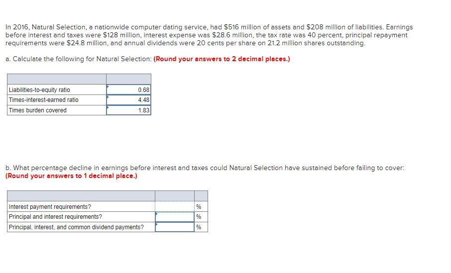 Solved In 2016, Natural Selection, a nationwide computer | Chegg.com
