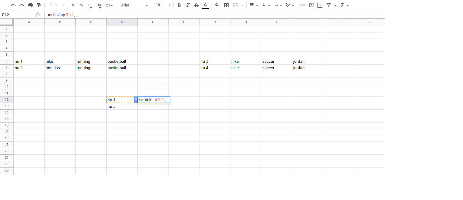 Solved I need help with vlookup 2 range in Goole Sheet. I | Chegg.com