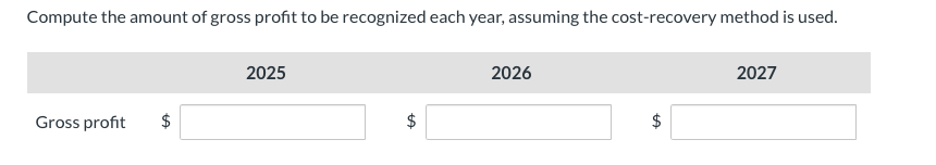 Solved During 2025 , Crane Company started a construction | Chegg.com