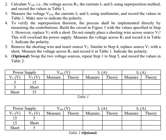 Solved Verification of Superposition The objective of this | Chegg.com