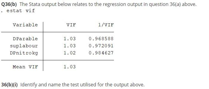 Solved 36(b)(ii) Interpret and explain the | Chegg.com