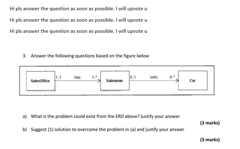 Solved Hi pls answer the question as soon as possible. I | Chegg.com