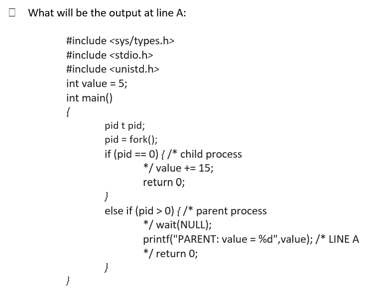 Solved What will be the output at line A: #include #include | Chegg.com