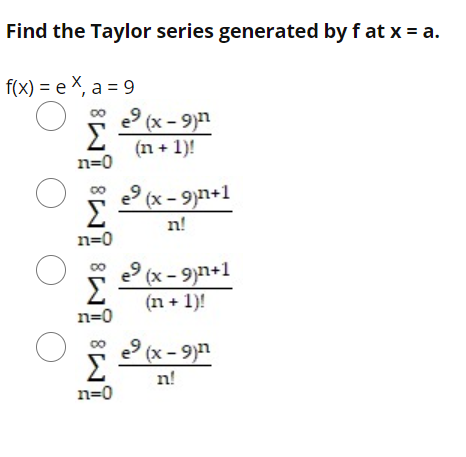 Solved Find the first four nonzero terms in the Maclaurin | Chegg.com