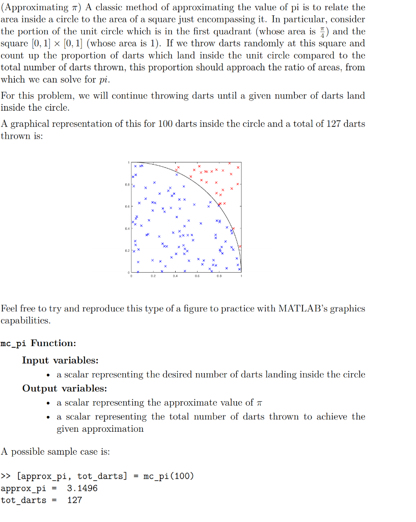 (Approximating a) A classic method of approximating | Chegg.com