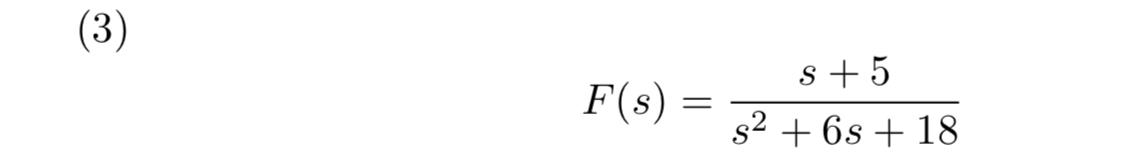 Solved Use • the linearity property of the inverse Laplace | Chegg.com