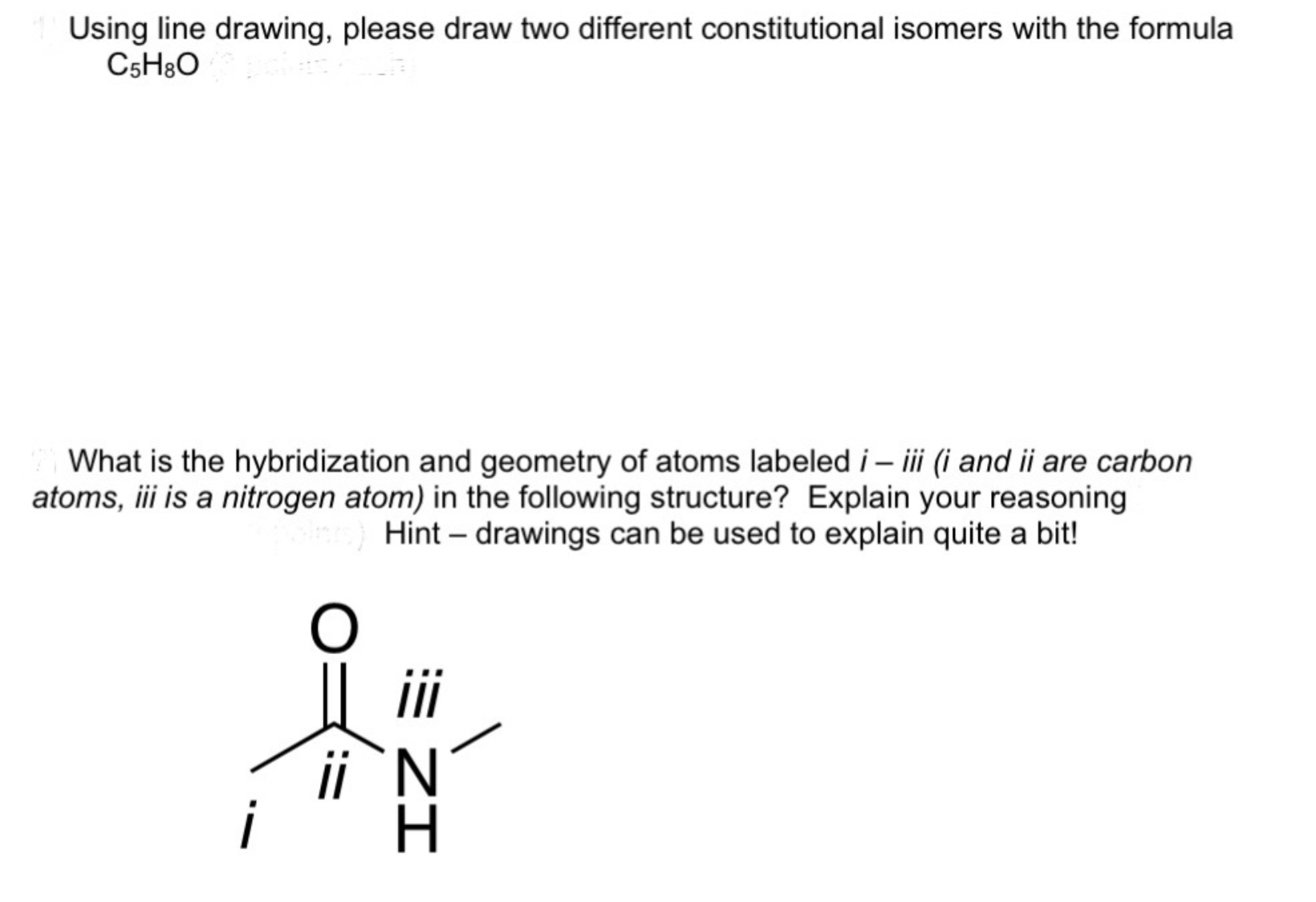 Solved Using line drawing, please draw two different | Chegg.com