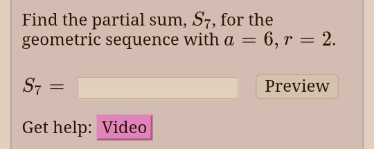 Solved Find the partial sum S12 for the arithmetic sequence | Chegg.com