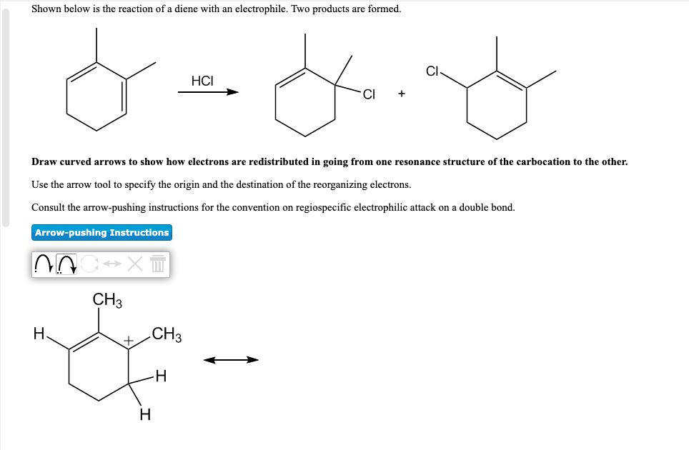 Solved H-CI - CH₃ -CH₃ Addition of HCl to | Chegg.com