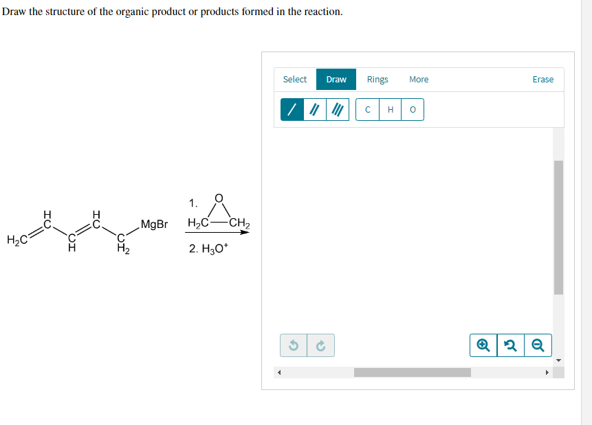Solved Draw The Structure Of The Organic Product Or Products