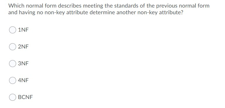 Solved Normalization is encouraged for read-only databases. | Chegg.com