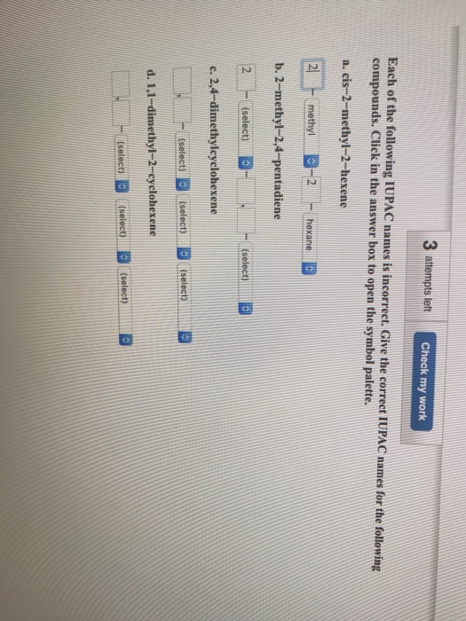 Solved Part 5 out of 6 e. (CH3CH2)2CHCH2CH2CH2CH(CH3)2 ethyl | Chegg.com