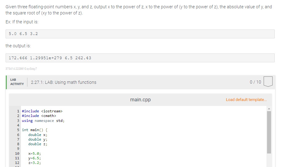 Solved Given Three Floating point Numbers X Y And Z Chegg