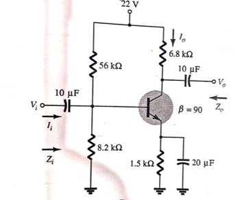 Solved AC Analysis of Common Emitter using Re-Model for | Chegg.com