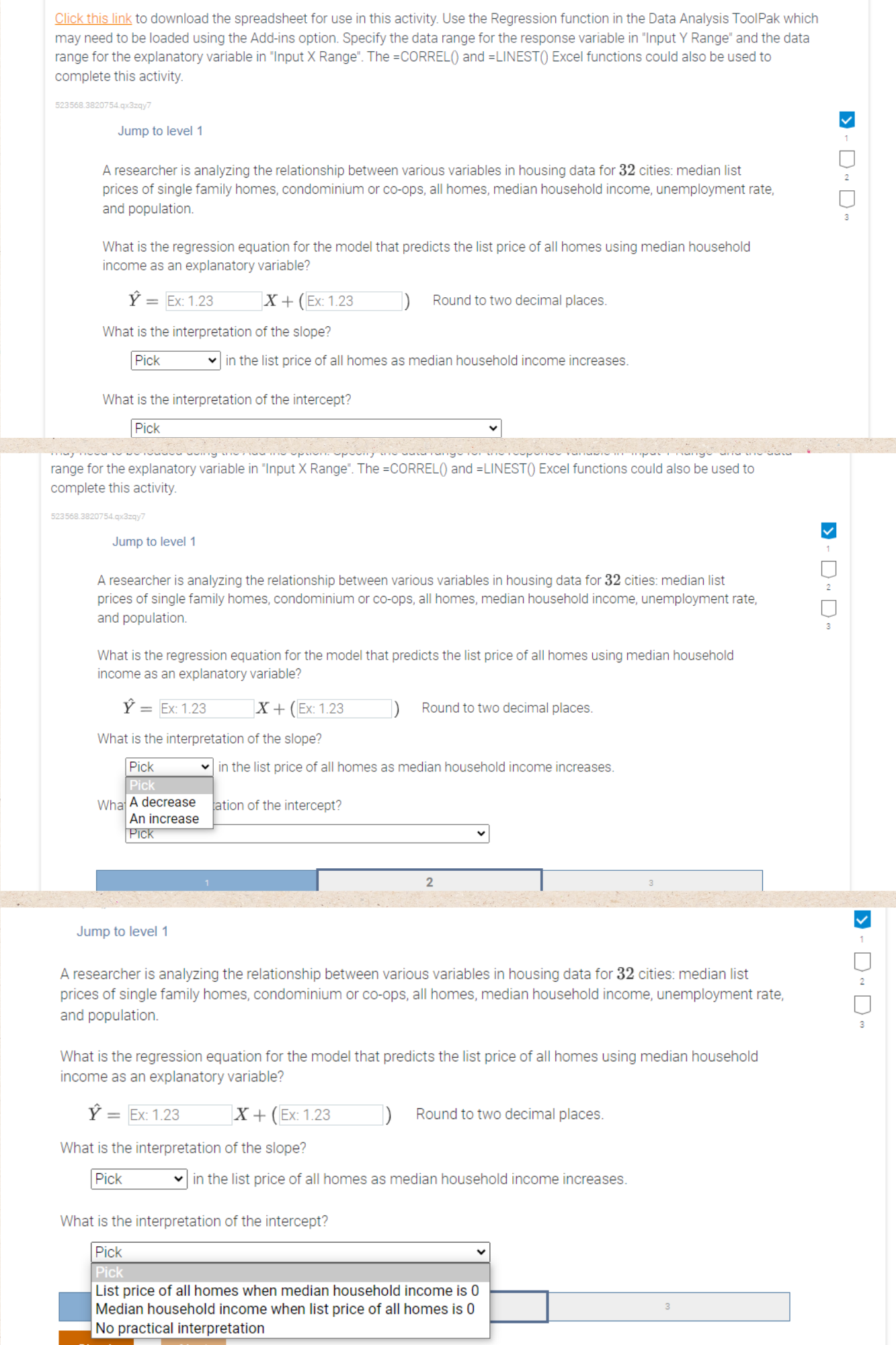 Click this link to download the spreadsheet for use | Chegg.com